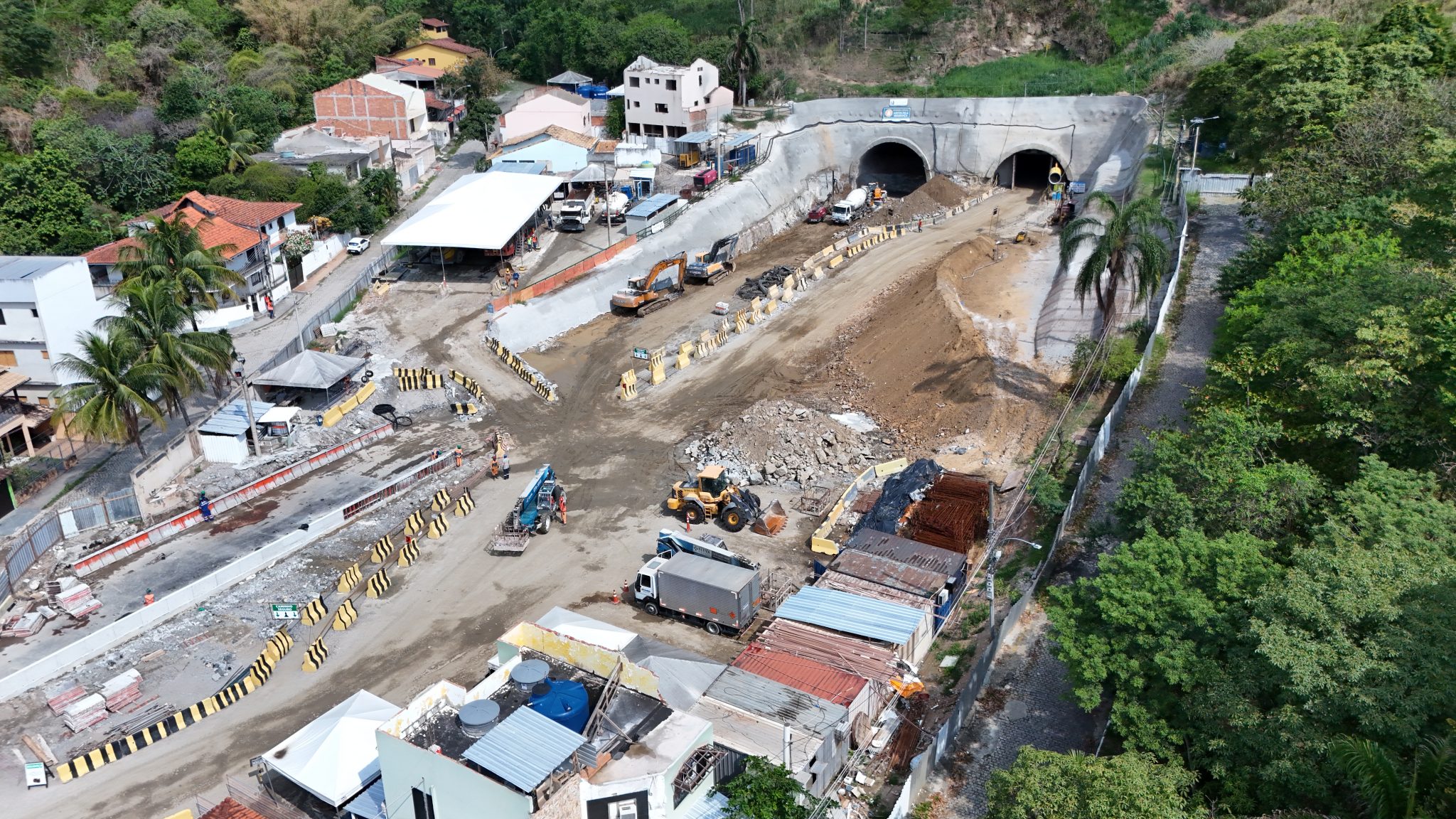 Primeiro túnel de Campo Grande tem as perfurações das galerias ...